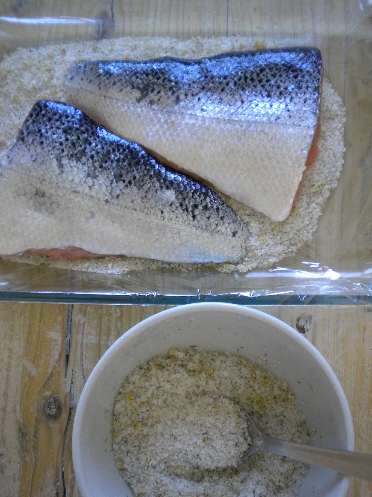 La cocina mágica de Manu: Salmón marinado