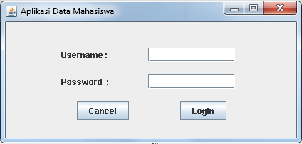 Contoh Program Aplikasi Data Mahasiswa dan Absensi Pada Java - Segala ...