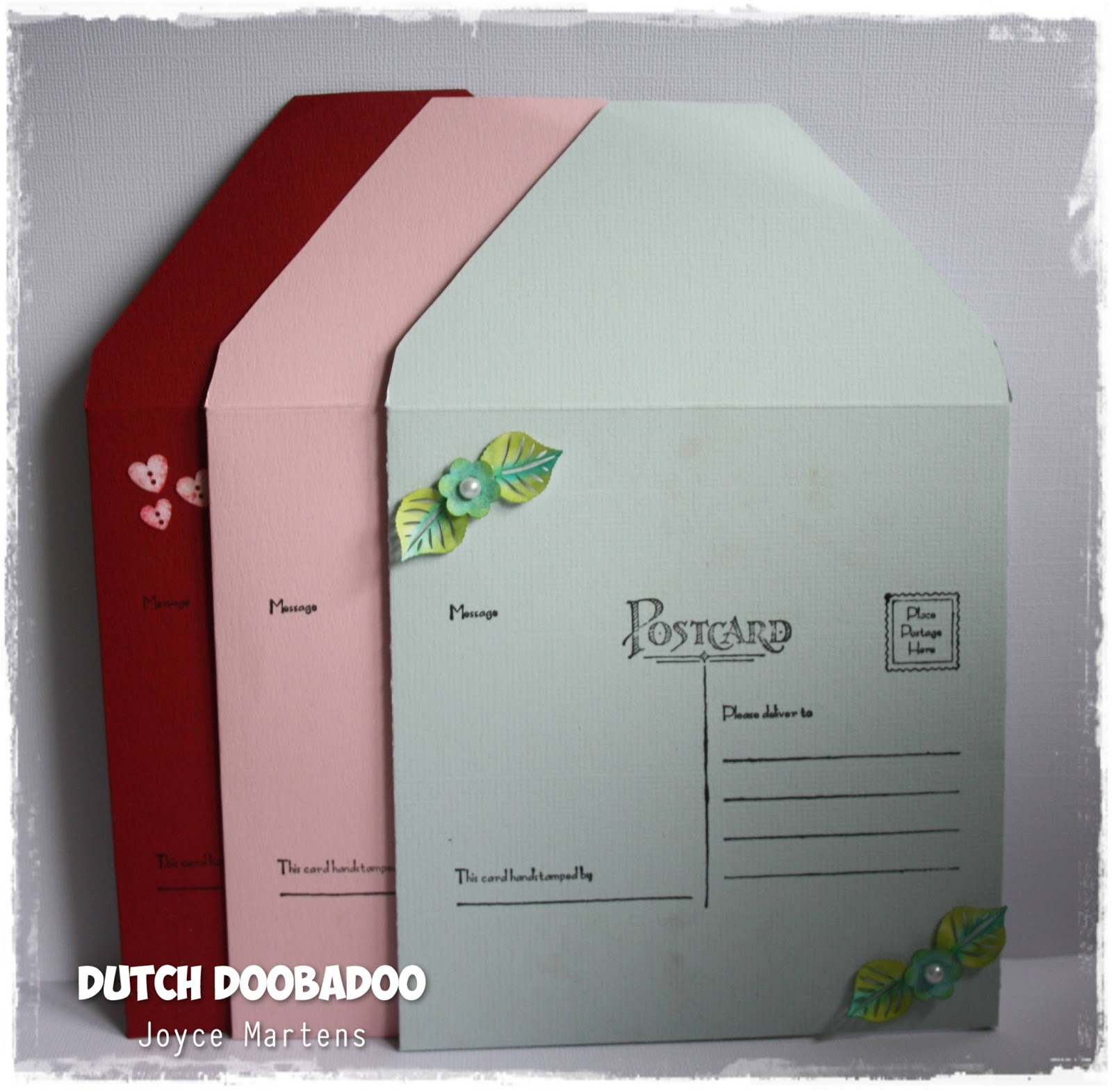 Dutch Doobadoo: Vierkante enveloppen maken