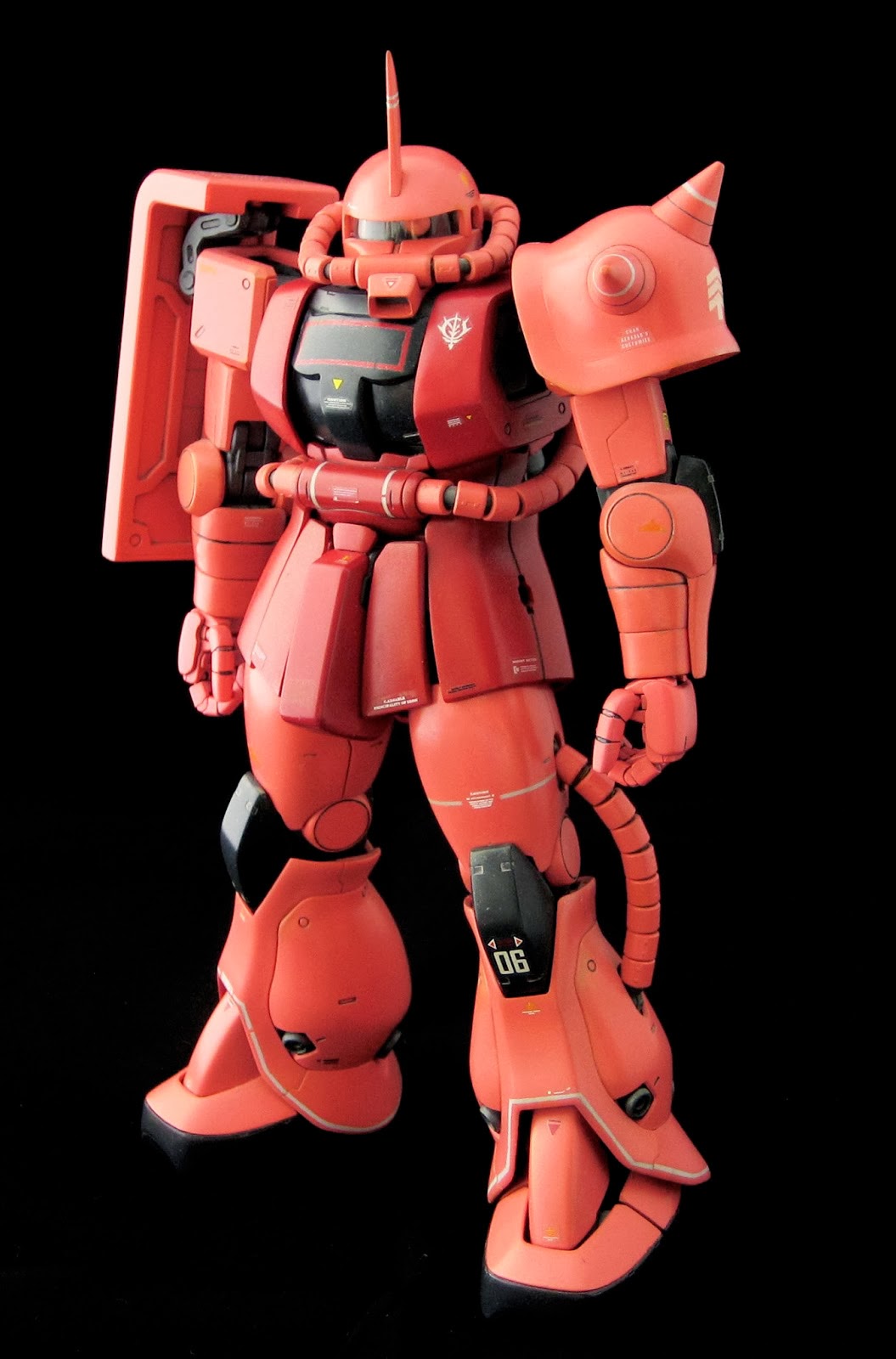 Gunplaの浪漫: "Red Comet" ! Char Aznable custom Zaku II