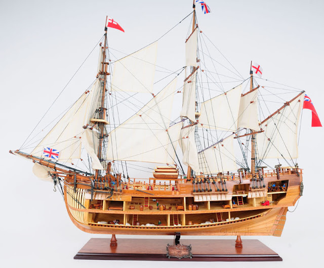 Ship Models Online: Capt. James Cook's HMS Endeavor