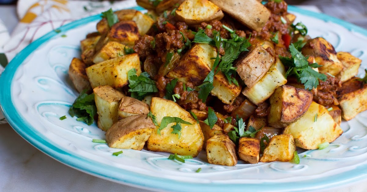 Deconstructed Papas Rellenas (Cuban Beef and Potato Stuffing ...