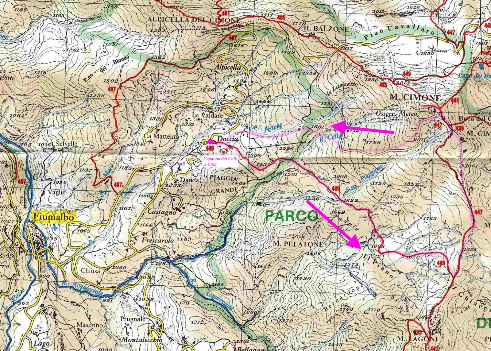 Escursionismo a 360°: Monte Cimone (da Capanna dei Celti, versante Sud ...