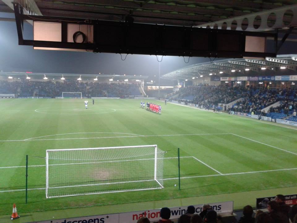 The Rainham End.: Proact Stadium - Chesterfield