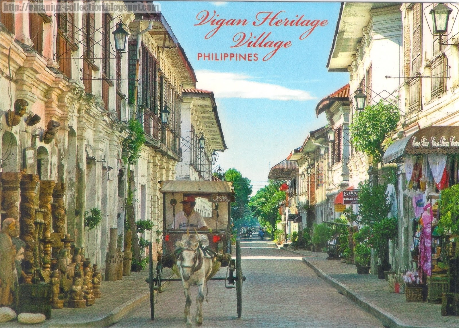 Postcard of the Philippines | Vigan Heritage Village, Ilocos Sur ...
