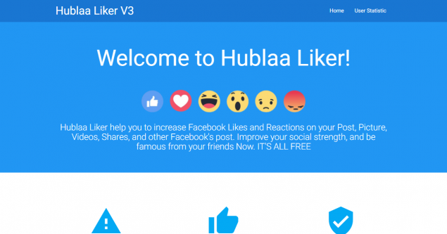 Hublaa Facebook Auto Liker Script Free Download