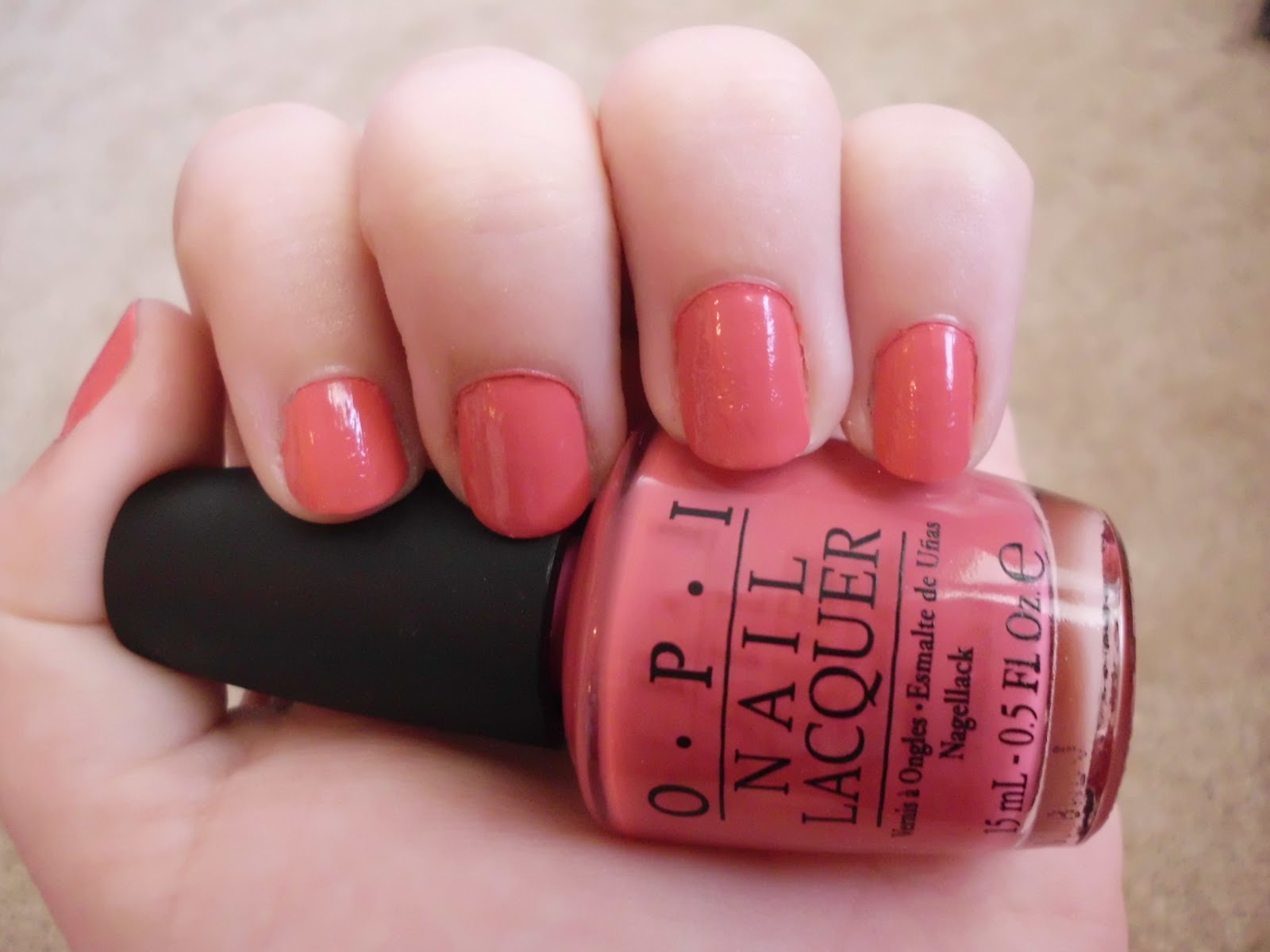 Leather and Lace: Nail Of The Day 11/12/11: OPI Party In My Cabana