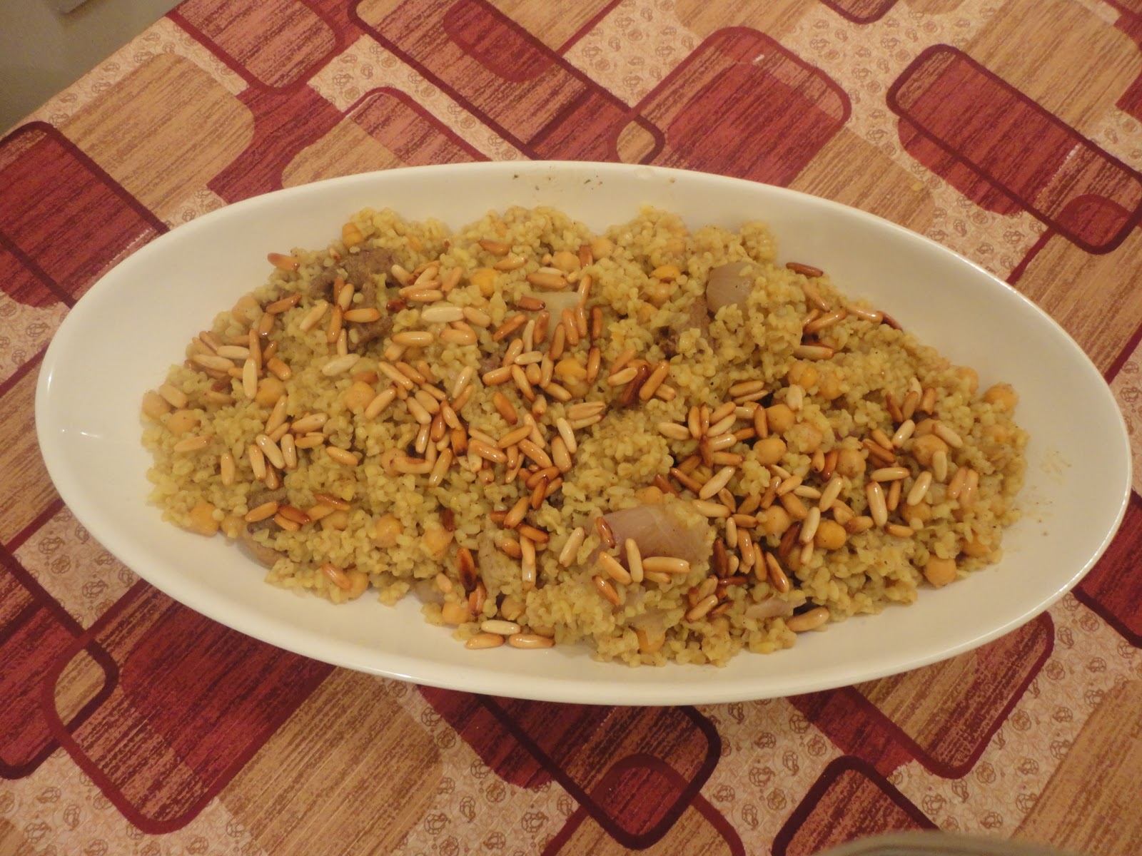 Mariann's Delicacies: Burghul Bi Dfeen