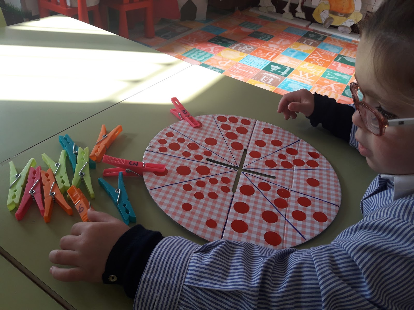 AULA DE SUPERACIÓN: UNA PIZZA CON SABOR A NÚMEROS