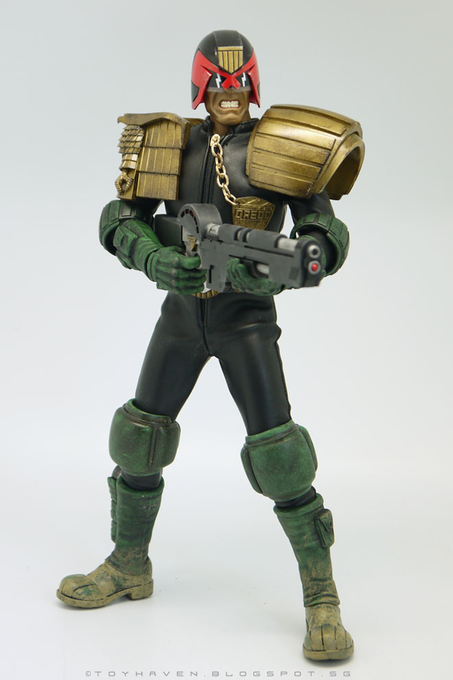 toyhaven: Review II: 2000 AD x ThreeA 1/6th scale Mega-City One JUDGE ...
