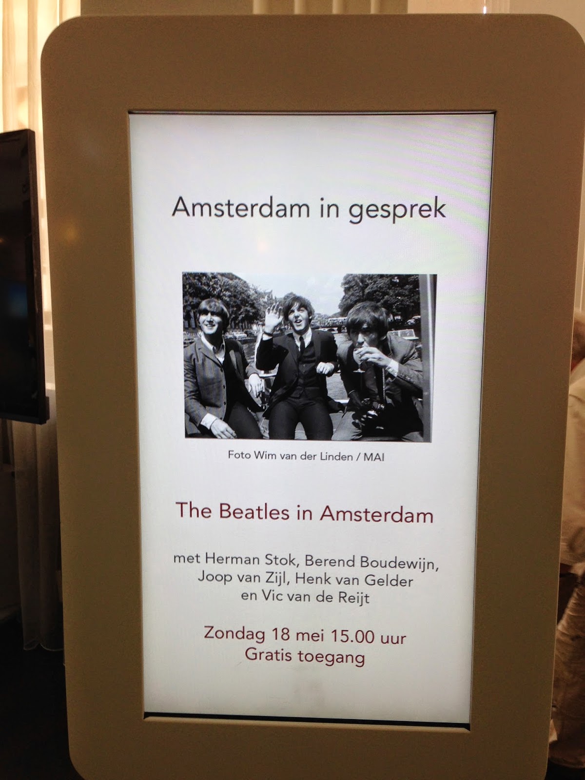 Bijzondere belevenissen: The Beatles in Amsterdam