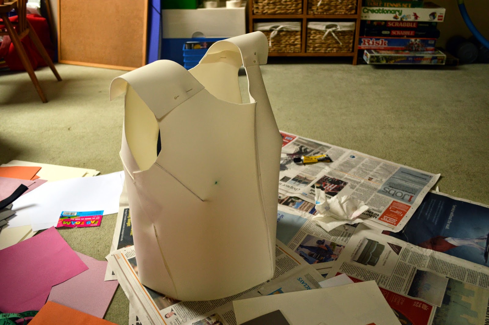 Origami Girl's Heroics: In which I am making Erza Scarlet