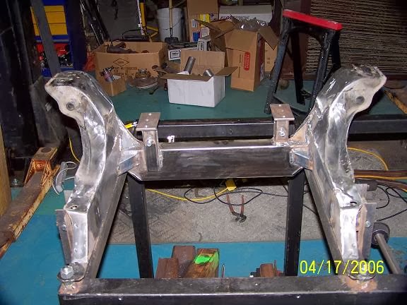 MiataV8 Conversion: Modified stock subframe