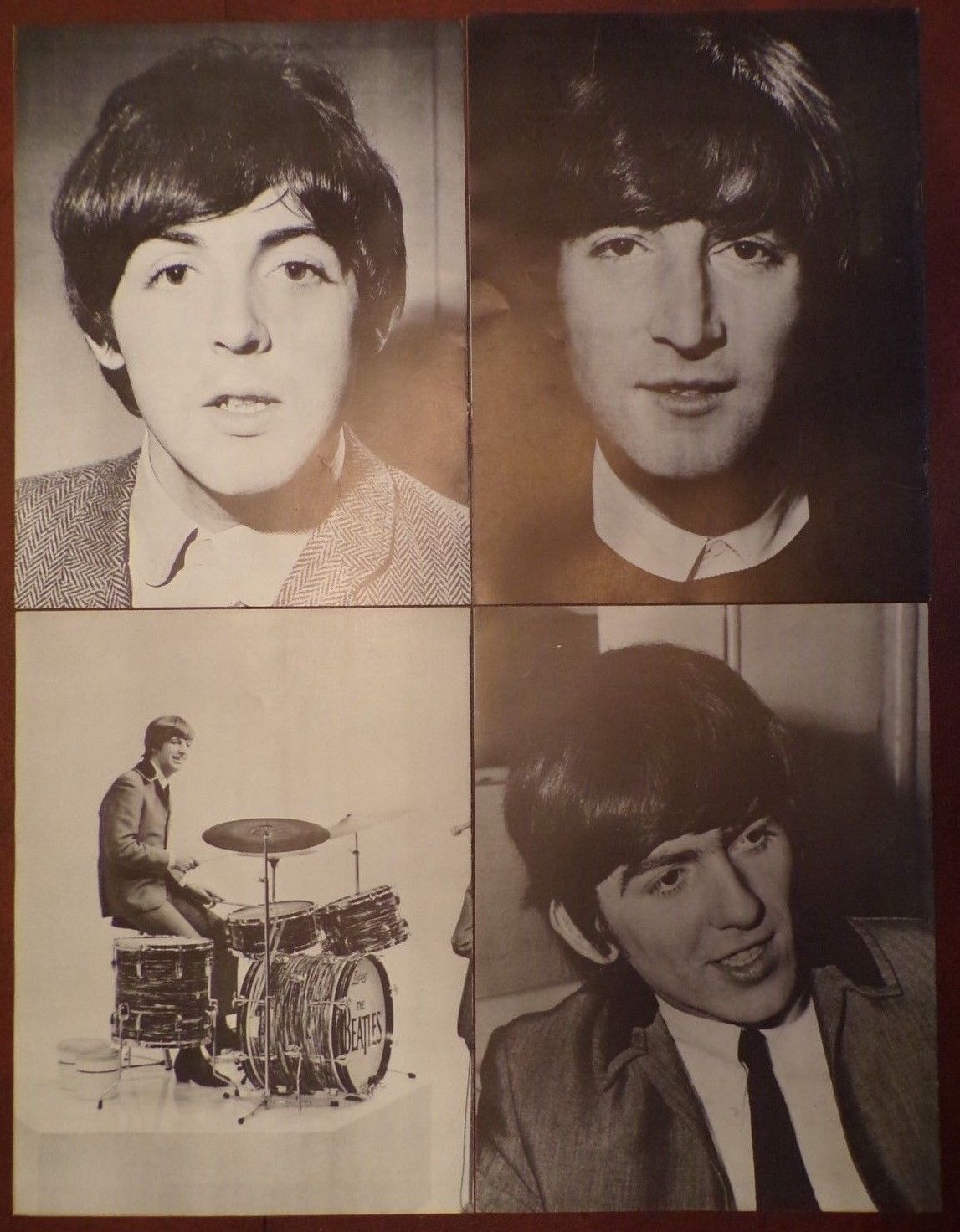 Vintage Beatles USA Fan Club photos