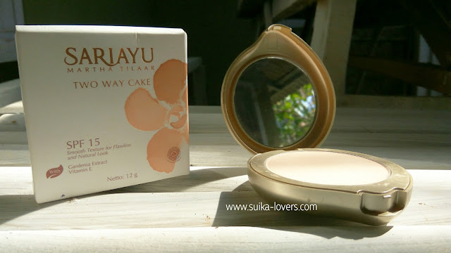 Review Sariayu Two Way Cake Powder SPF 15