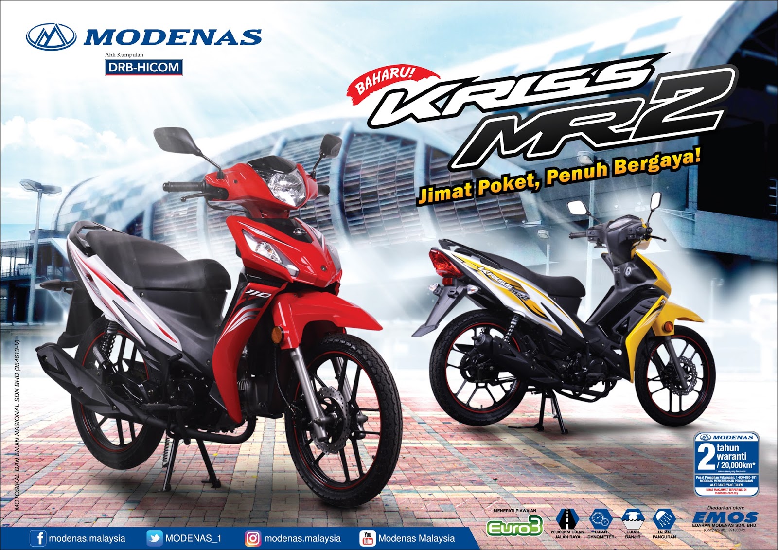 Motoring-Malaysia: MOTORCYCLES: MODENAS' Revival Begins With The Launch ...