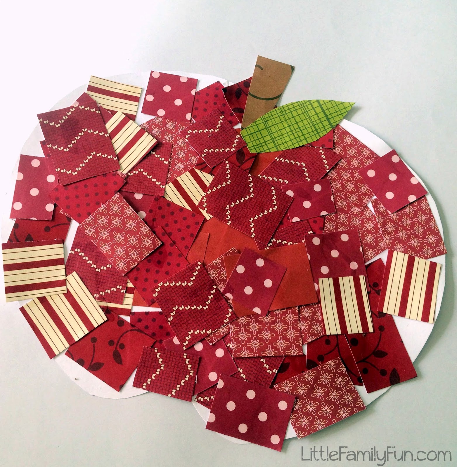 Little Family Fun: Apple Collage