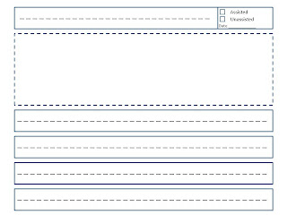 Munchkin Land!: Kindergarten Kid Writing Paper