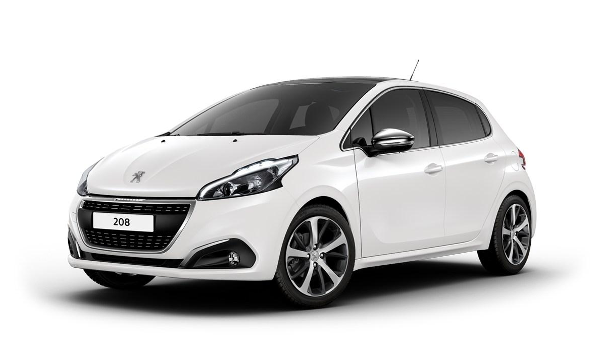 Peugeot 208 1 Restylée (2015 à 2019) - Couleurs, code peinture