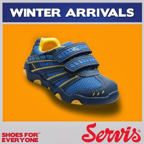 Servis Winter Shoe Collection 2013/14 For Men,Women & Kids