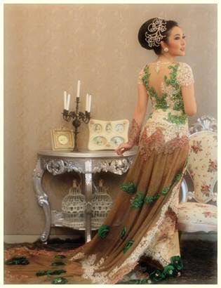 Update model kebaya modern sinden OVJ edisi Gisel