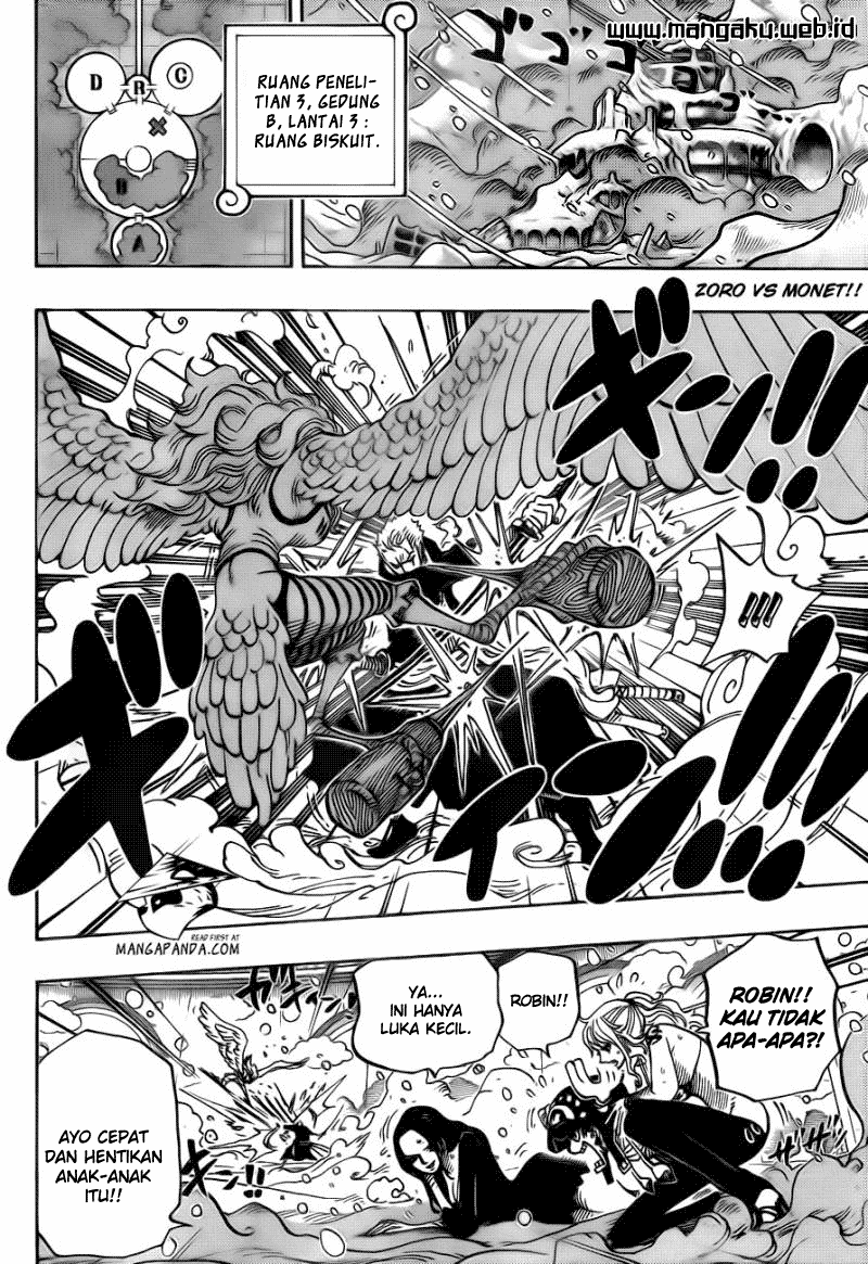 One Piece Chapter 686 : Ruangan Biskuit Wanita - "Garuda Inspiratif"