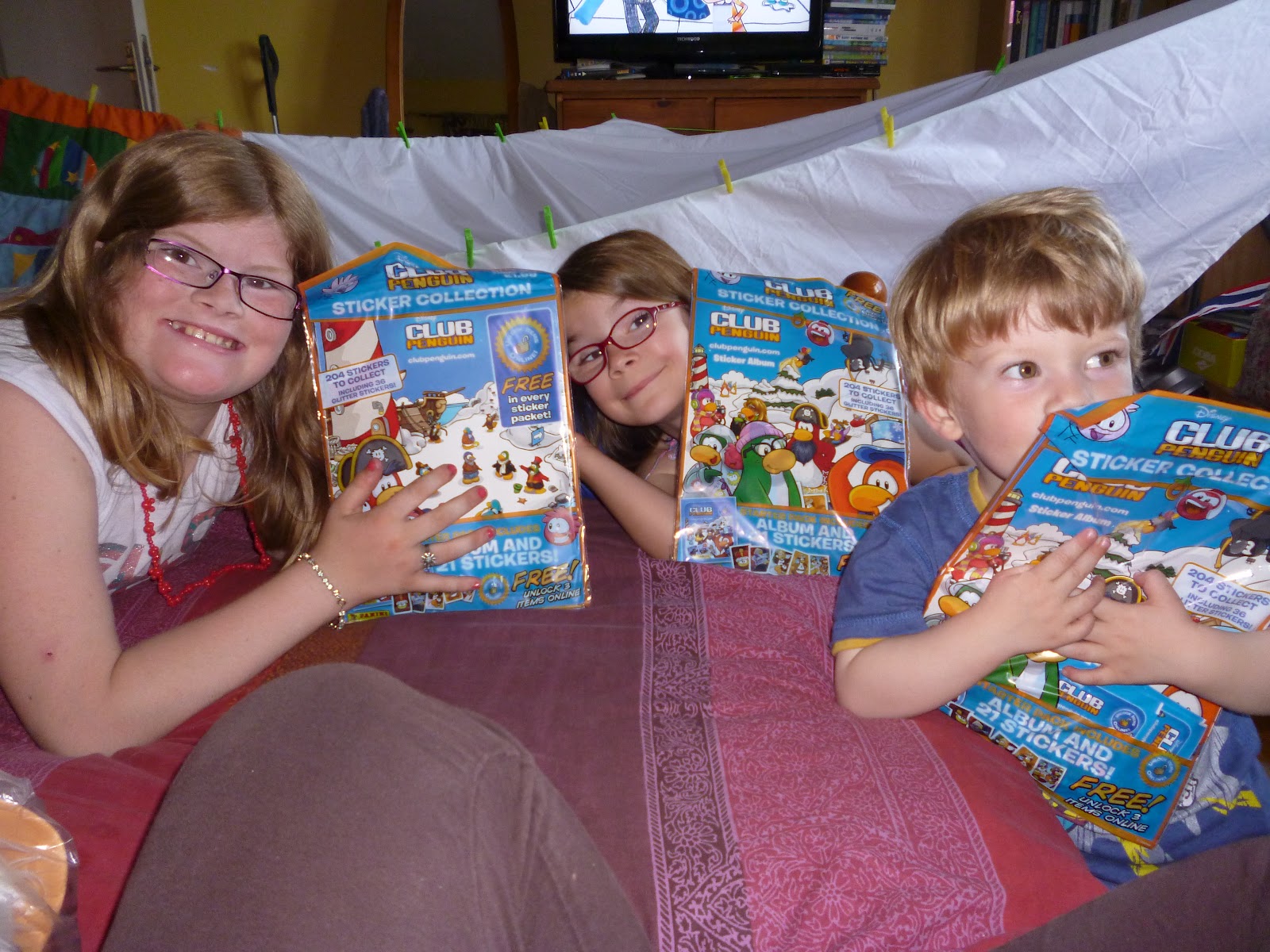 Madhouse Family Reviews: Club Penguin Sticker Album and Club Penguin ...