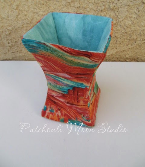 Patchouli Moon Studio: More Fabric Vases