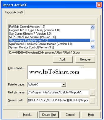 Please choose Shockwave Flash (Version 1.0) then clicks in Install button…that is under the ...
