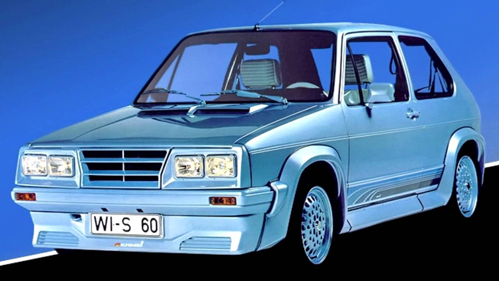 "Golfmania" anni '80. Il kit Kamei X1 per la Volkswagen Golf 1