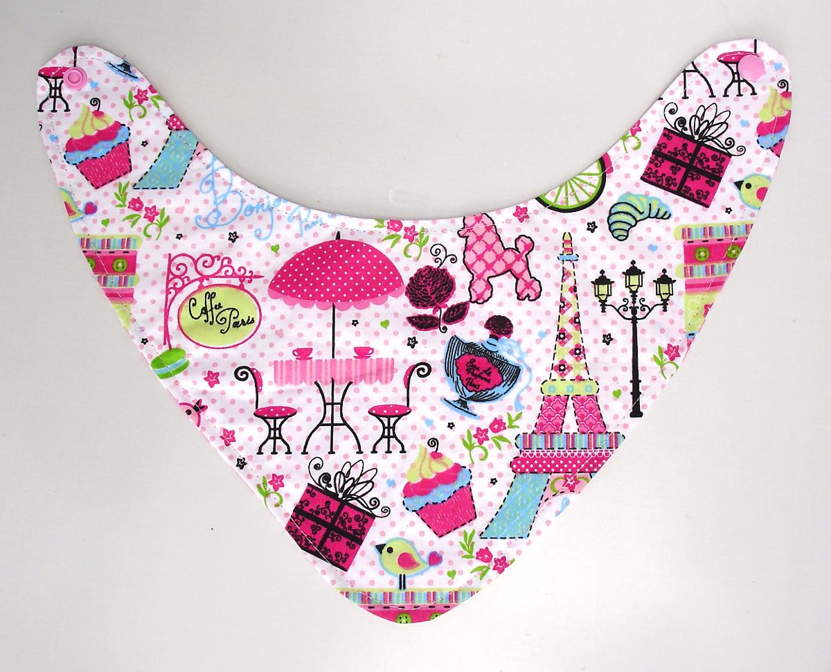 Baú da Web: Babador infantil e Bardana com molde