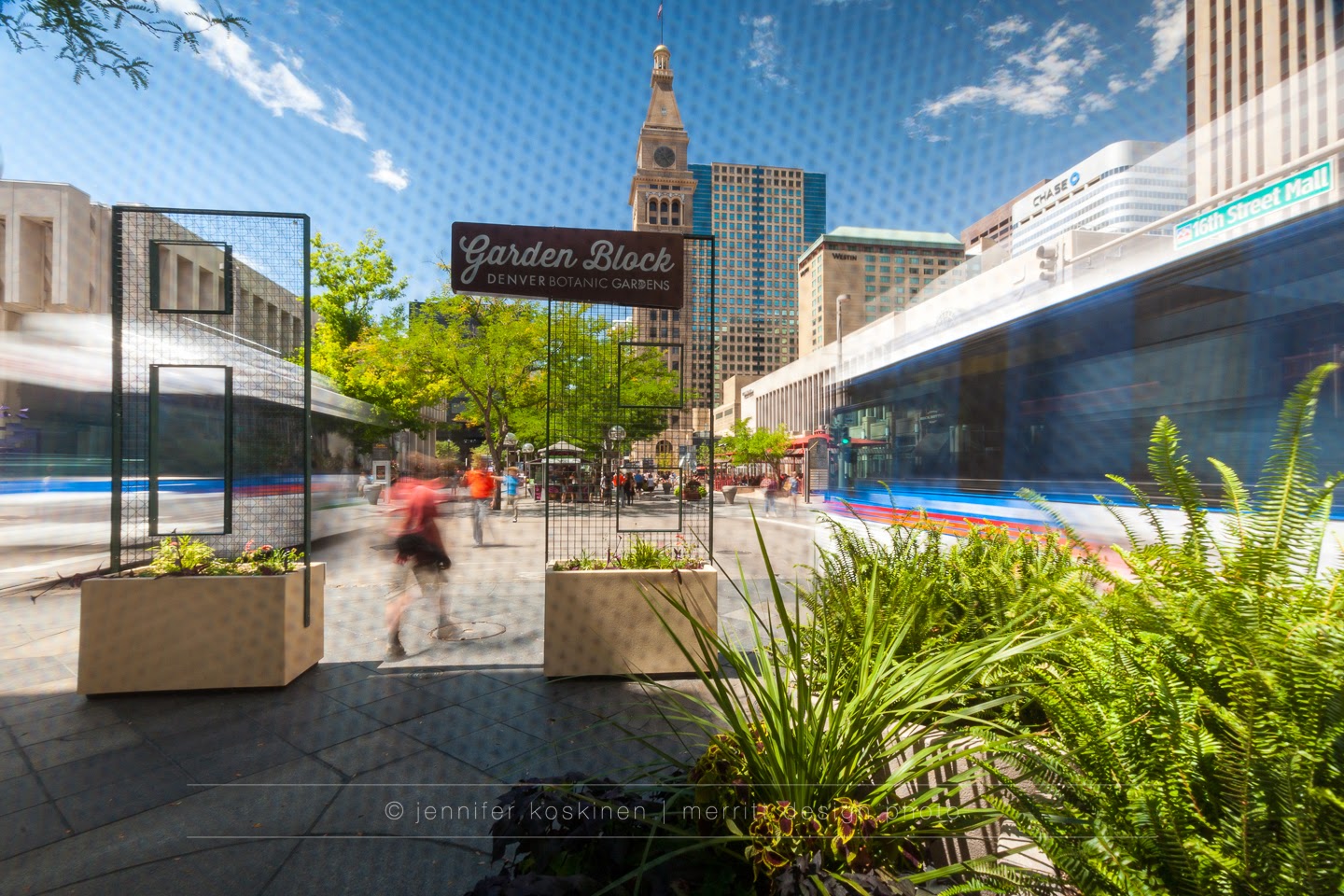 merritt design photo: Painting with Urban Light | Modern in Denver ...