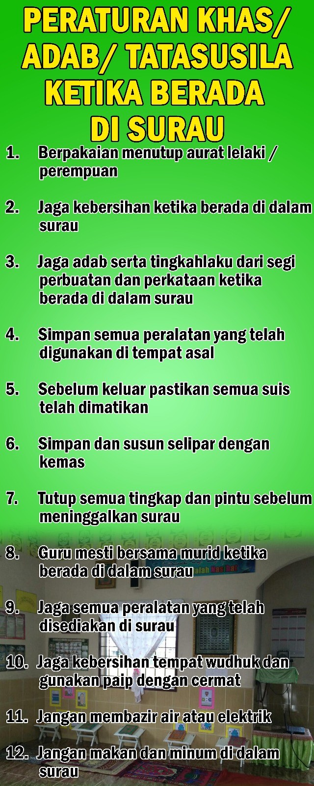 SR AGAMA BERSEPADU (SRAB) MUAR: SURAU AS-SYAFIE