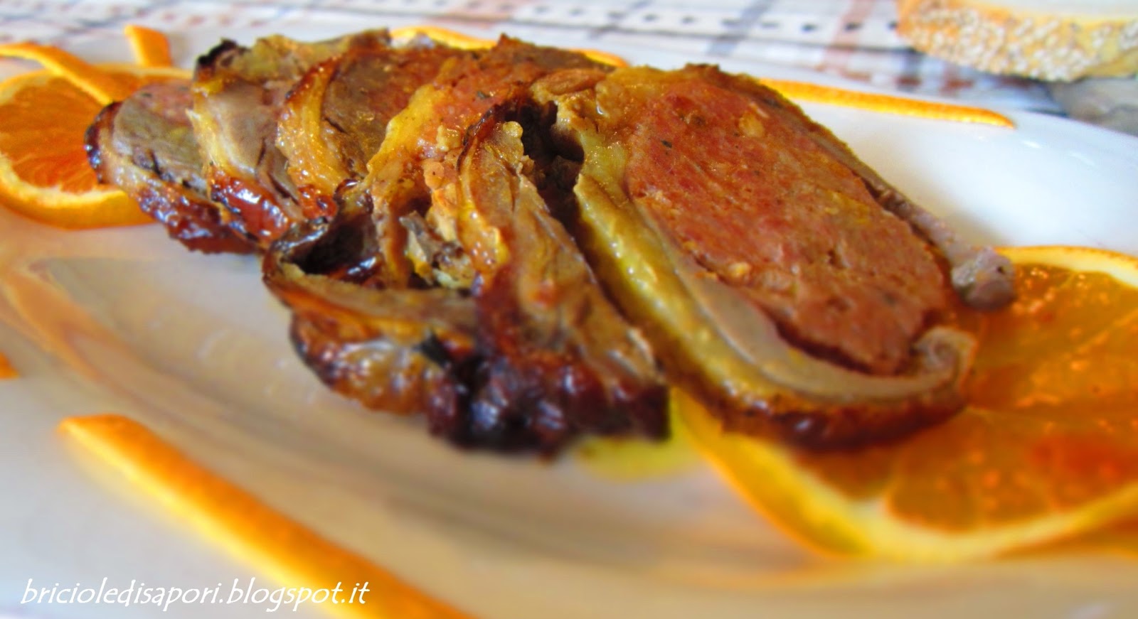 Anatra disossata ripiena all'arancia | BRICIOLE DI SAPORI