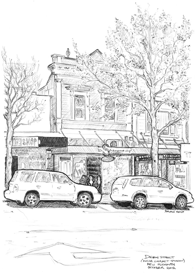 Sketchy Drawings: Devon Street Homework