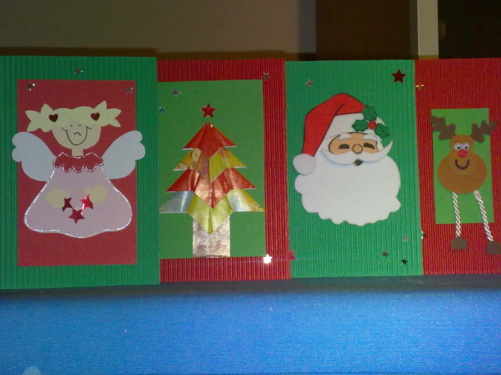 Artes da Carla: Postais Natal 2010