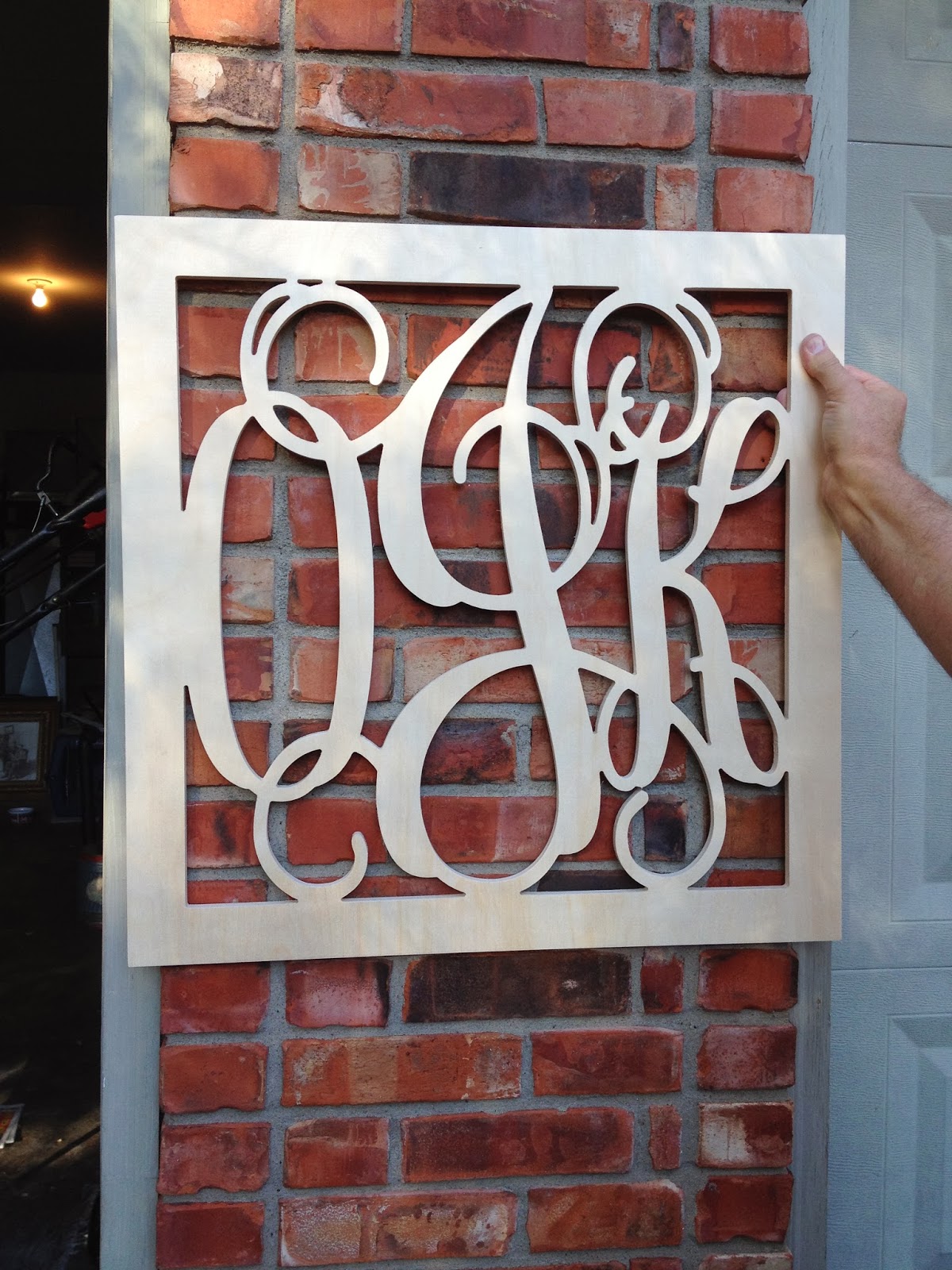 Polka-Dotty Place: Olive's Monogram