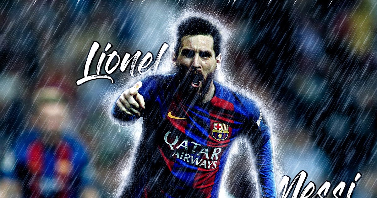 Lionel Messi Rain