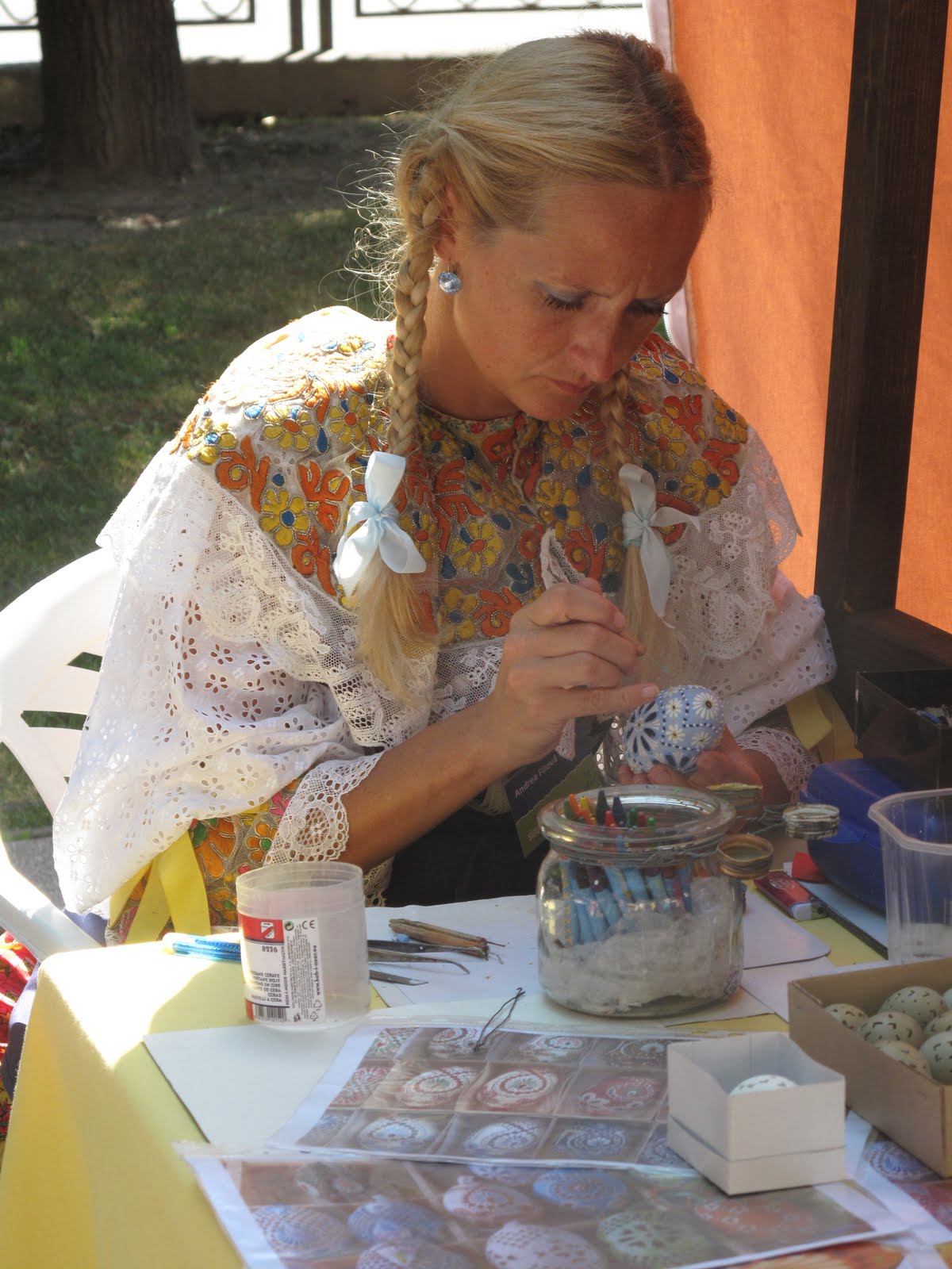 Traces of My Travels: Bratislava Series - Slovak folk art