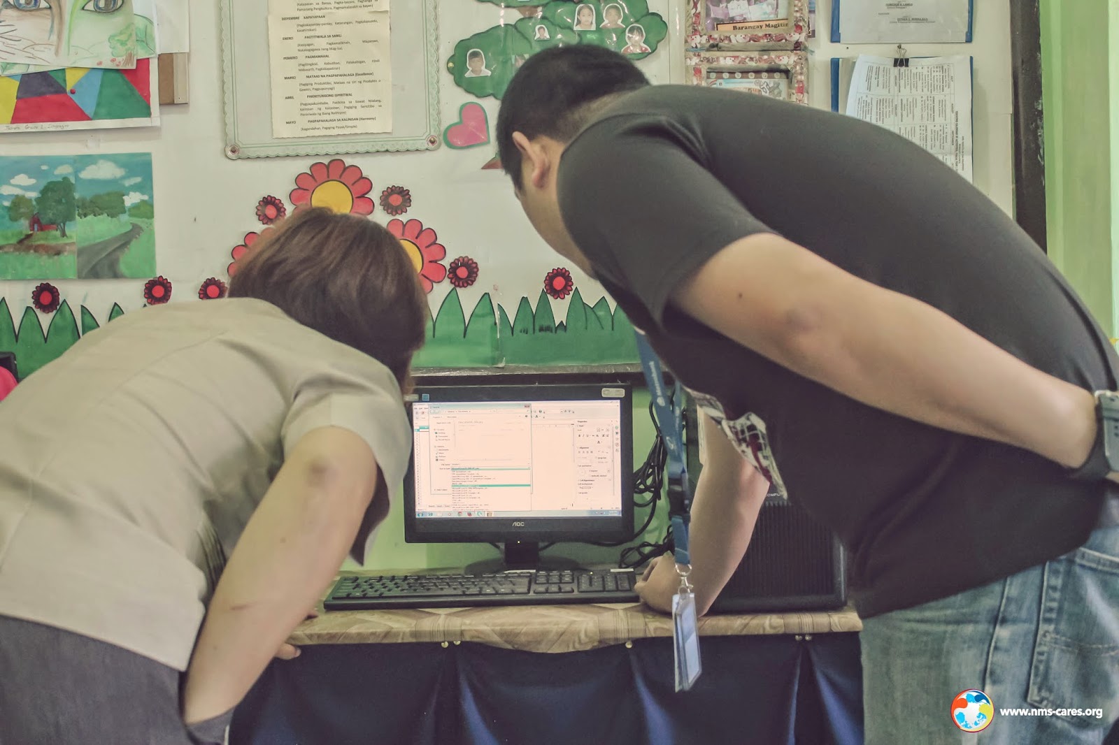 NMS Cares: PRESS RELEASE: 4 COMPUTERS FOR 4 DEAF SCHOOLS