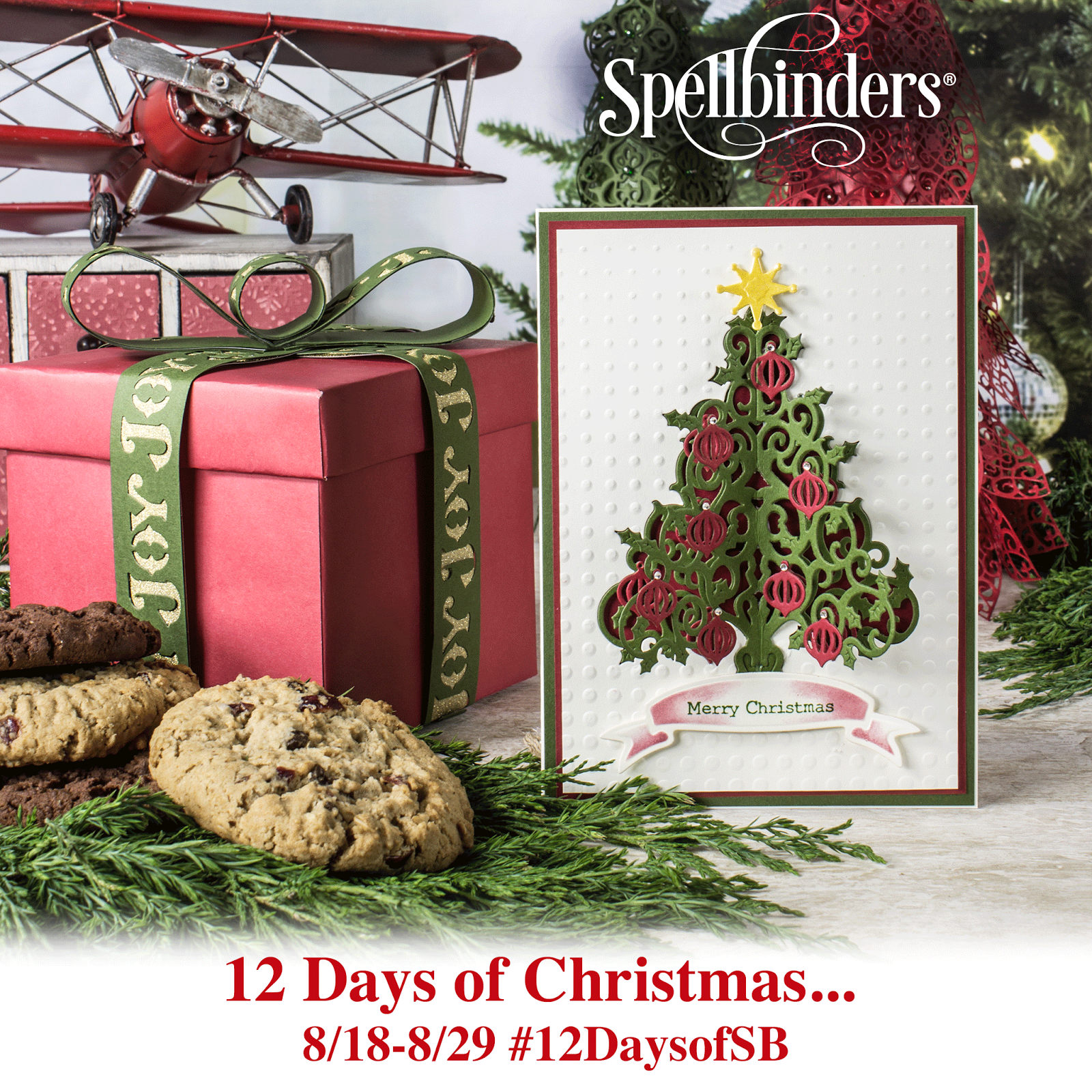 Embellished Dreams: Spellbinders 12 Days of Christmas - Day 4