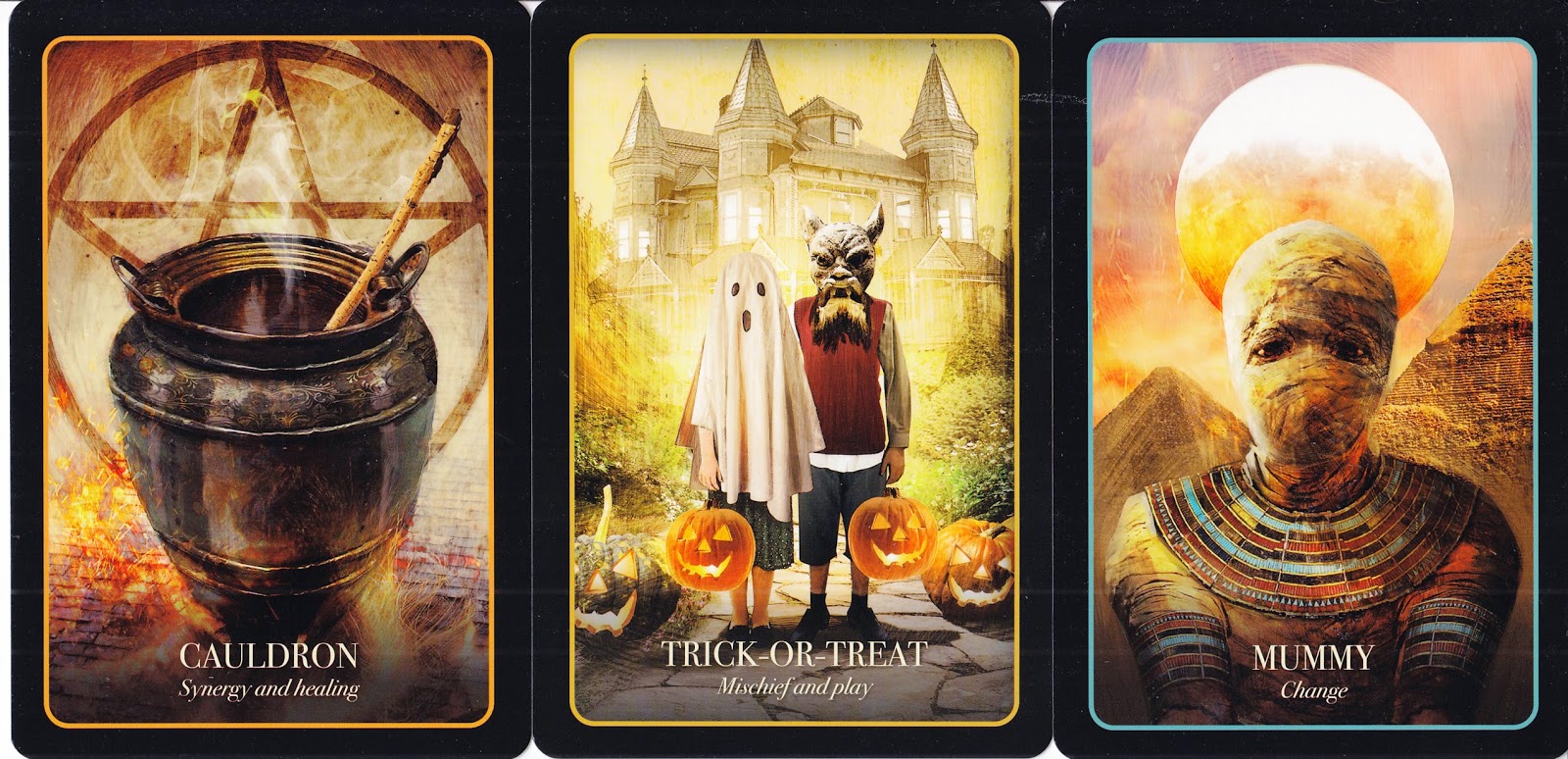 Rowan Tarot: Deck Review - Halloween Oracle
