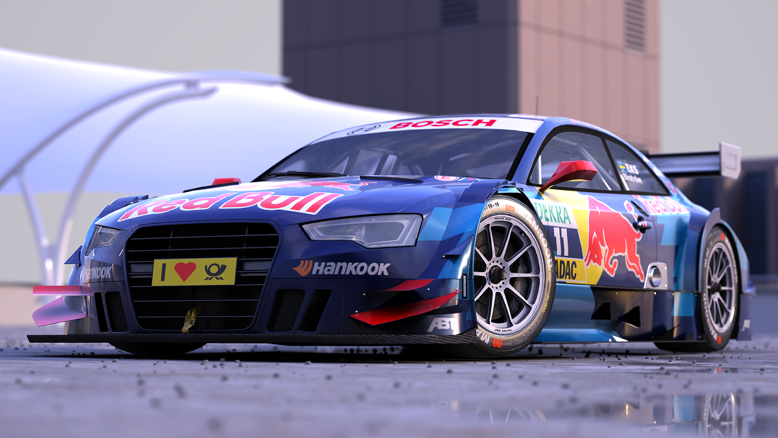 Scene Designs by EraZr1: Audi RS5 DTM 2013 Wallpaper