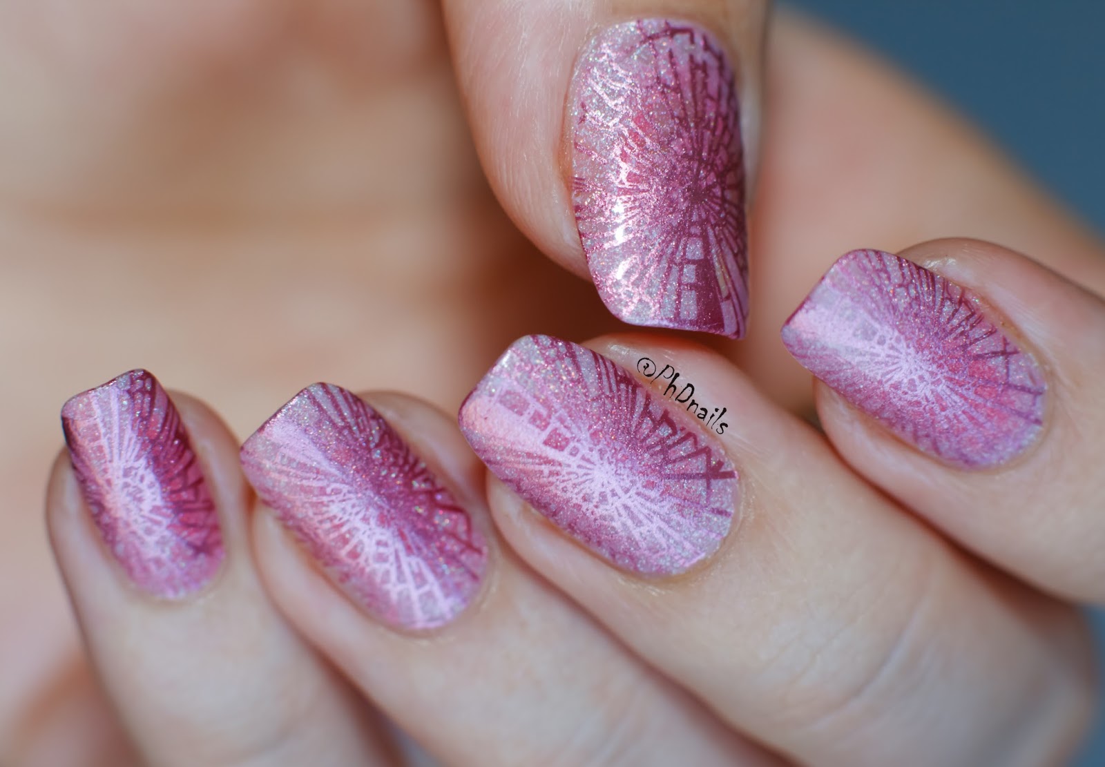 PhD nails: 30 Days of Colour: Radial gradient with Picture polish Grace ...