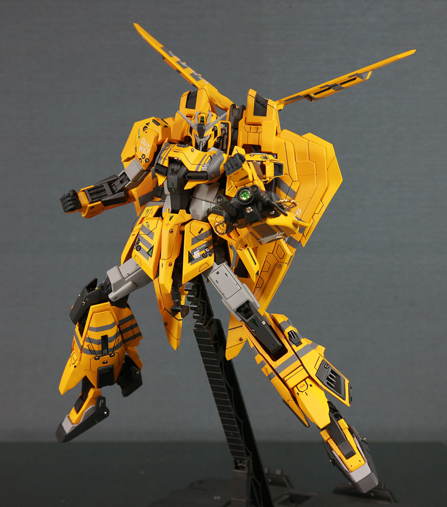 GUNDAM GUY: NG 1/100 Gray Zeta Evolve 9 - Painted Build