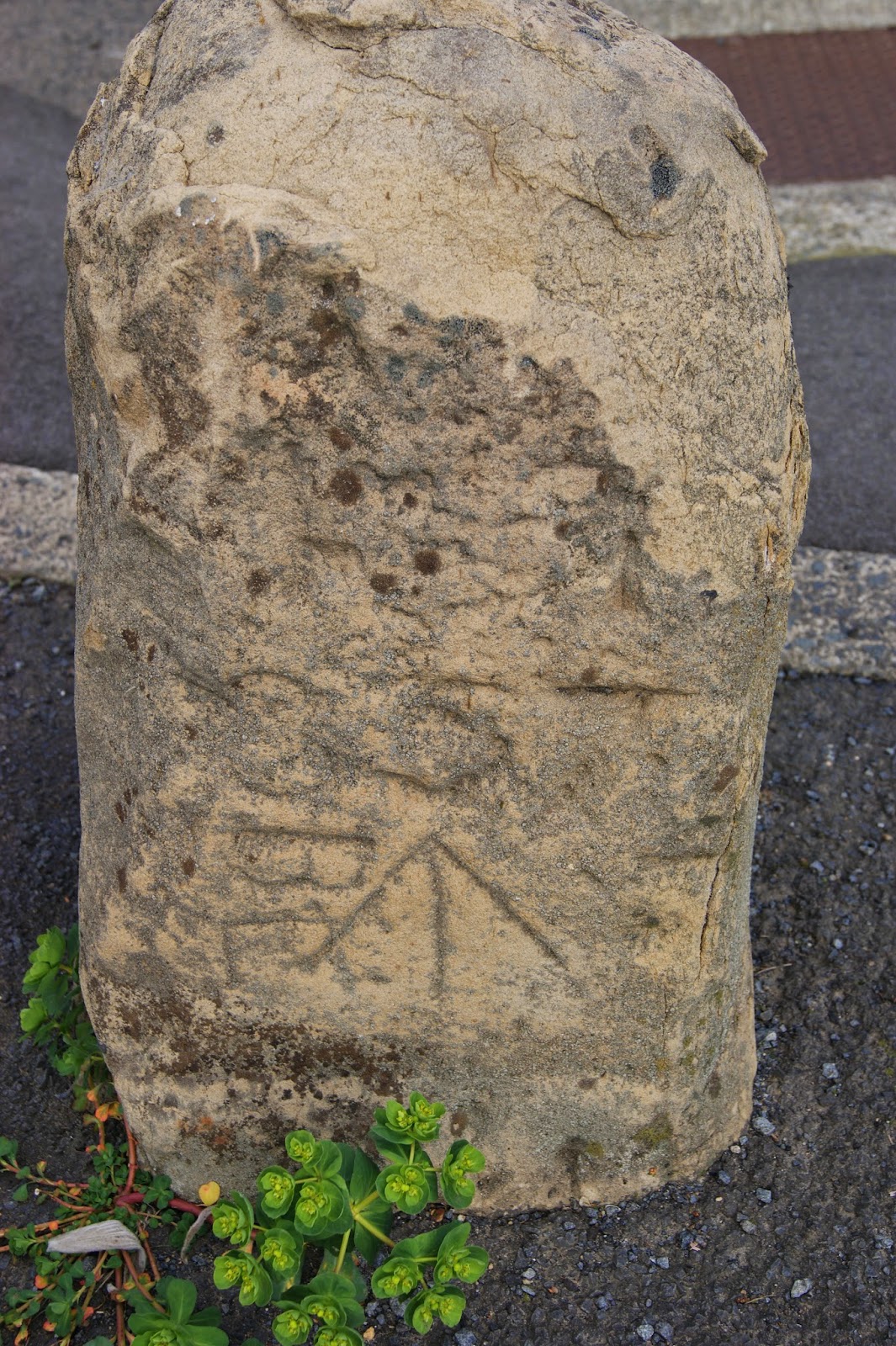 On The Convict Trail: Knocklofty Terrace Bounday Marker