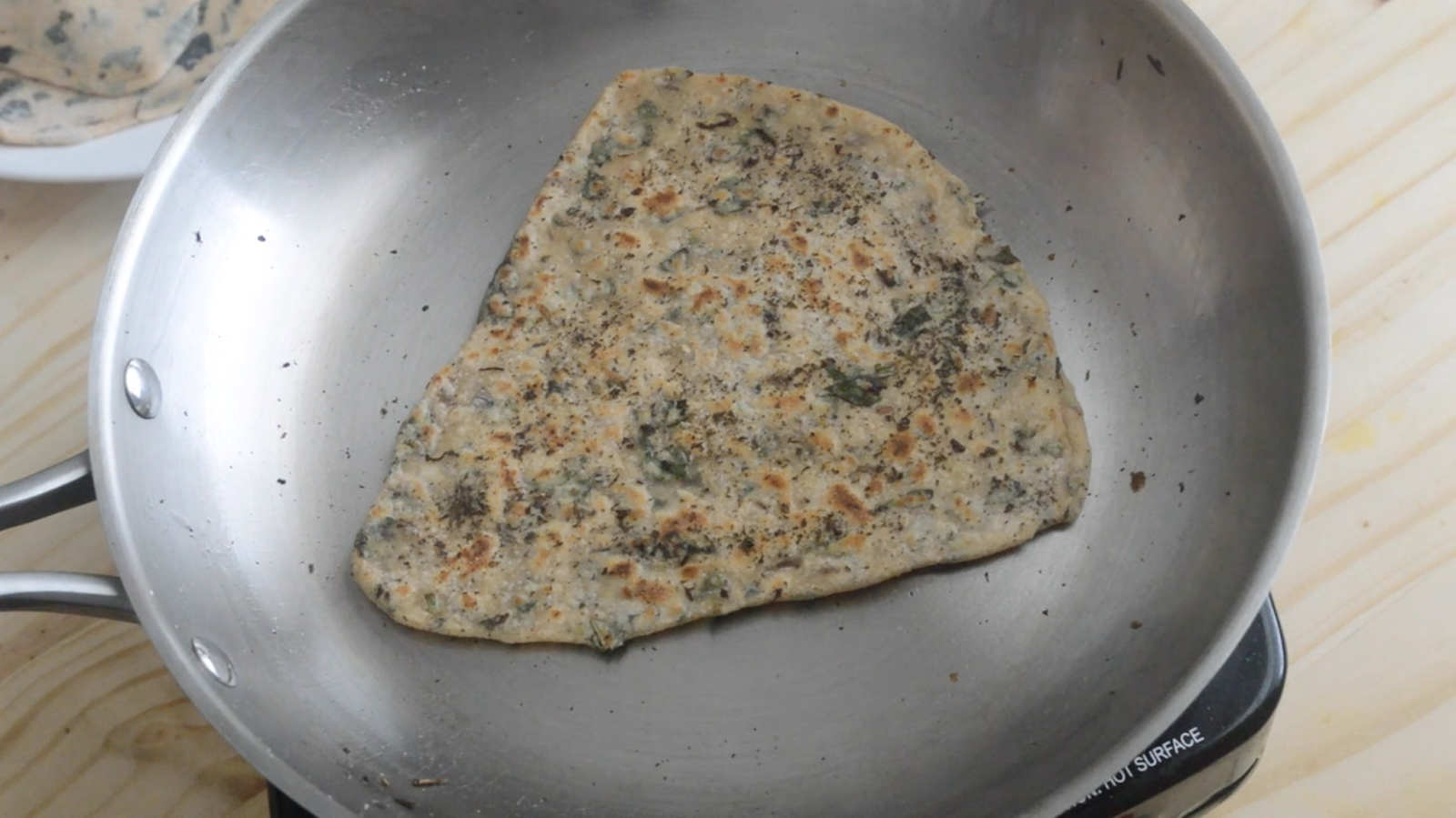 Mint Paratha Recipe | Pudina Paratha Recipe - Subbus Kitchen