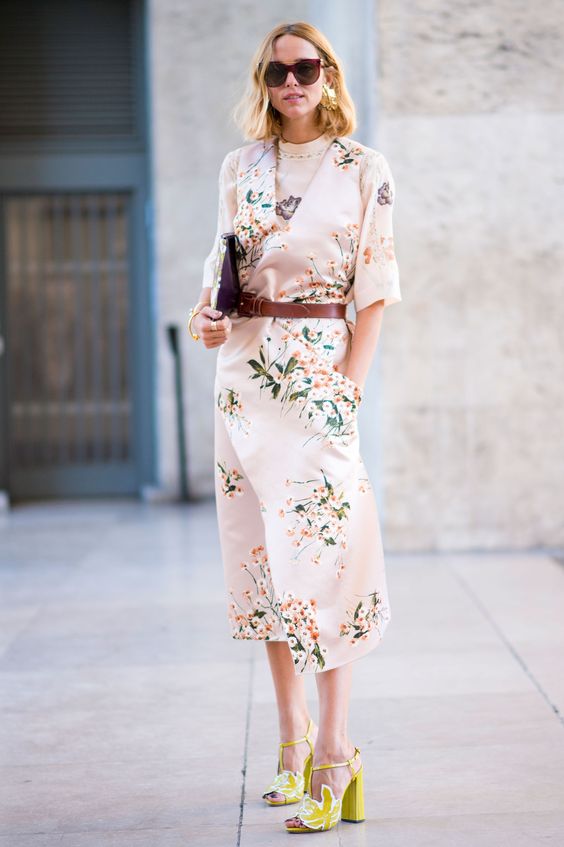 Fashion Inspiration : Fabulous Floral Dress Outfits | Cool Chic Style ...