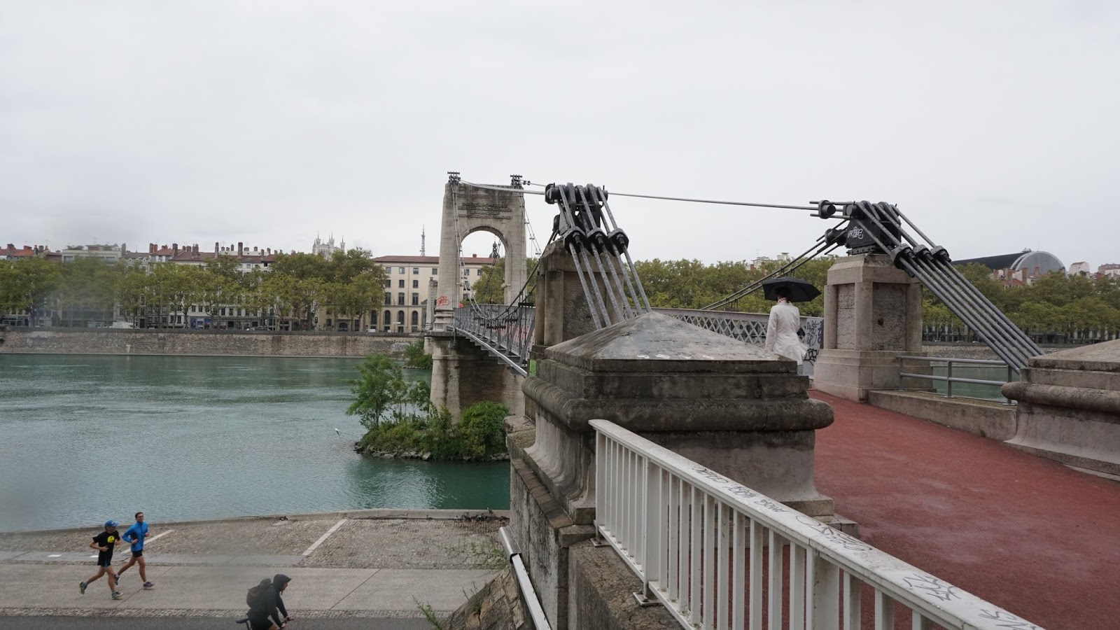 Bridge of the Week: Bridges of Lyon, France: Passerelle du College ...