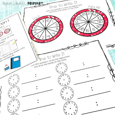 Telling Time in 2nd Grade | The Tahoe Teacher